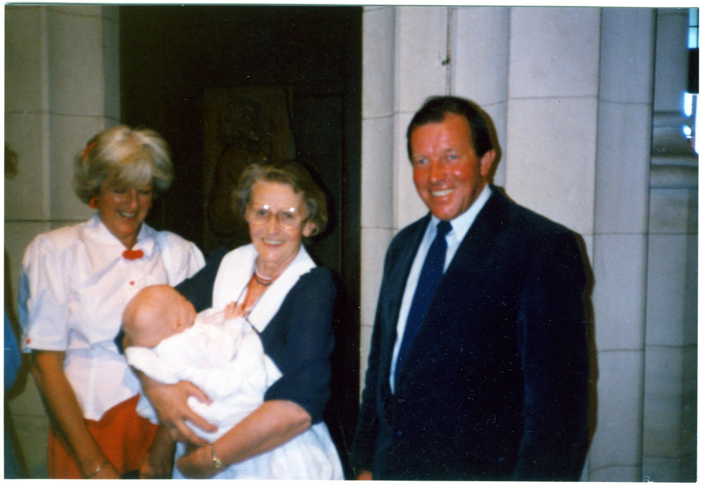 Baptism of Marcus Milne, 1988 | Presbyterian Research Centre